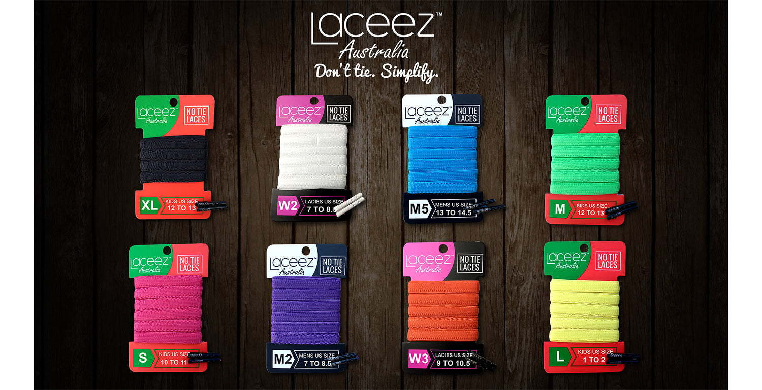 Laceez Australia - No Tie Elastic Shoelaces