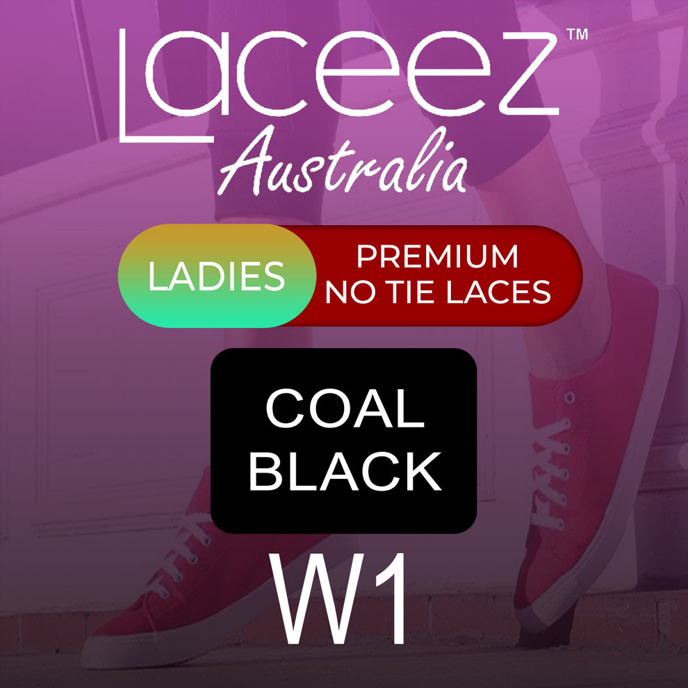 Ladies Premium Laceez | No Tie Shoelaces | Laceez Australia